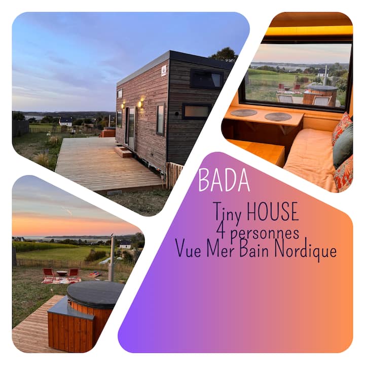 Tiny House 'Bada' Vue Mer - Bain Nordique - Saint-Brieuc