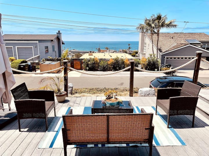 Dreamy Ocean Views Home In Cardiff By The Sea - Encinitas, CA