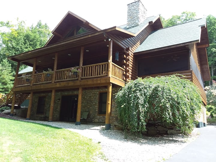 Luxury Log Home4 Bedroom 3 Kings/2queens-3.5baths - Bolton Landing, NY