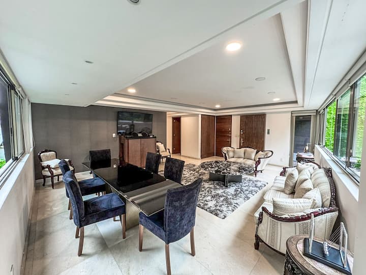Spacious Polanco Luxury 5br Apt- Patios & Jacuzzi - Meksyk