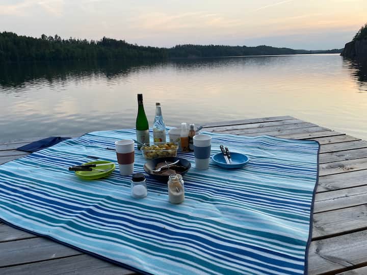 Paradies Im Wald Am See - Sverige