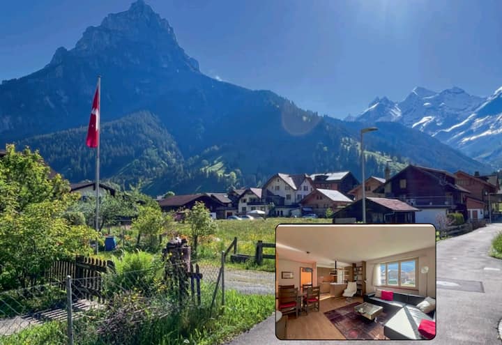 With Mountain View & Balcony | Kitchen | Parking - Frutigen