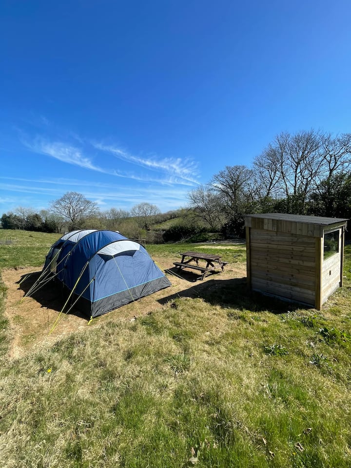 Ashen Cross Farm Camping Ready Tent - Looe