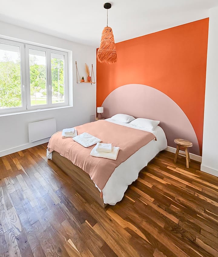 ÉVasion Paisible Au Creusot - T3 Rénové Et Coloré - Le Creusot