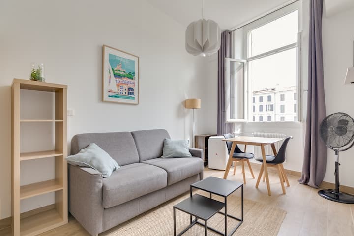 Charmant Studio Au Cœur Du Vieux-port - Jardin de la Magalone de Marseille
