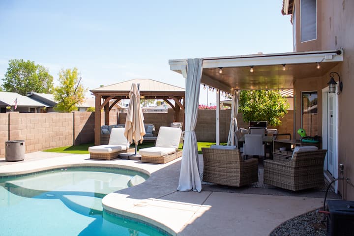 3 Beds*3baths*pool*pets Ok*soaking Tub*peloton - Gilbert, AZ