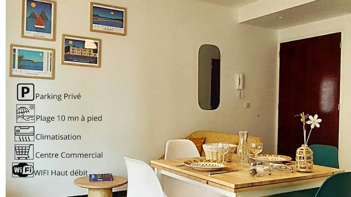 Le Perroquet Appart' Aux Sablettes Plage Parking - La Seyne-sur-Mer