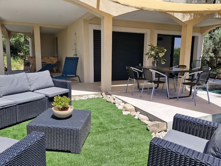 Maison En Rez-de-jardin    80m De La Plage - Serra-di-Ferro