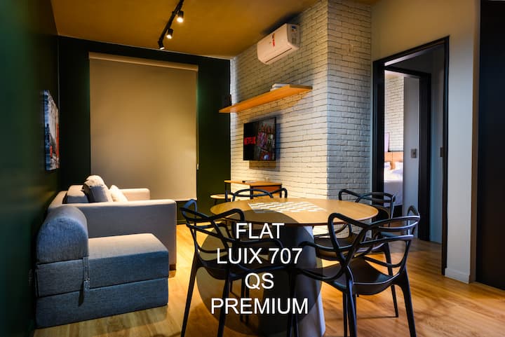 Luix Londrina Flat 707 43m2, Qs Completo,ar Quente - Londrina