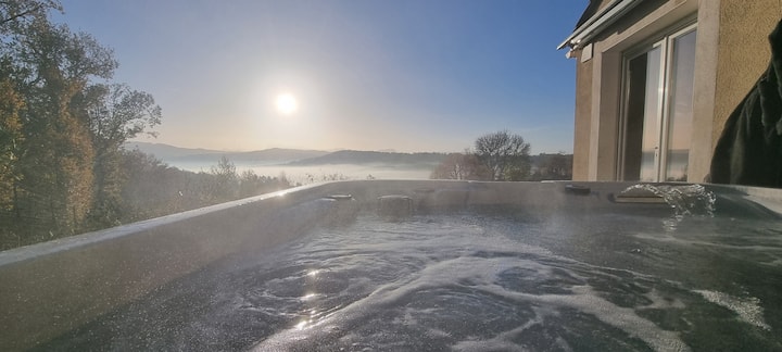 Escapade Romantique  Spa Privé / Vue Panoramique - Drôme