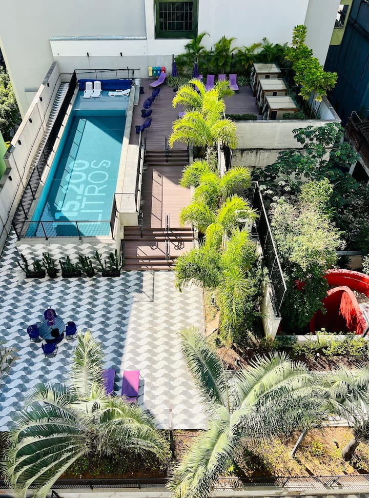 Tem Tudo: Piscina Academia Sauna Squash - Liberdade