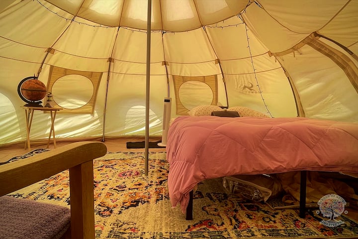 Classy Canvas Furnished Yurt - Poughkeepsie, NY