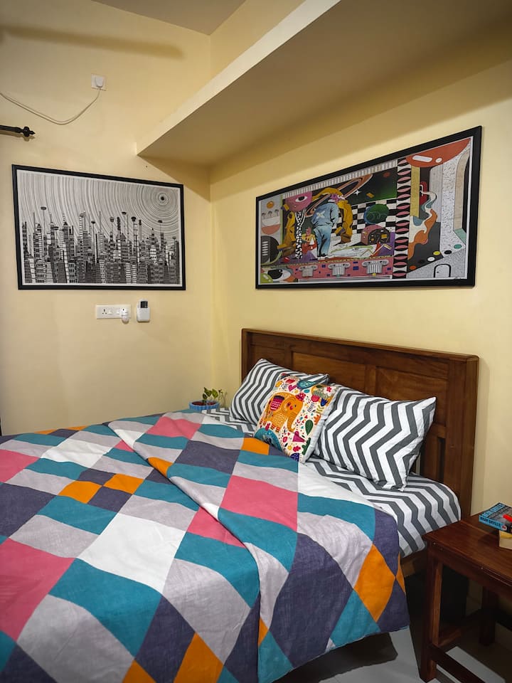 Comfy Room 10mins Near The Sea - Varkala