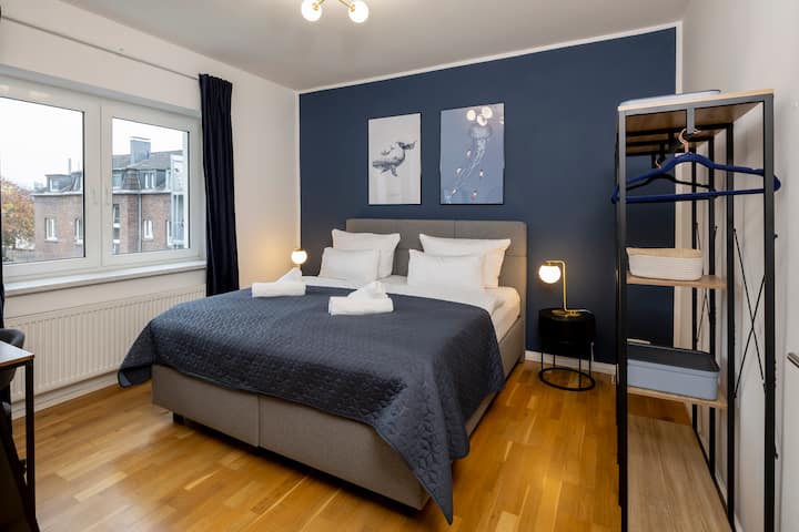 Design-apartment Mit Balkon, Parkplatz & Top-lage - Leverkusen