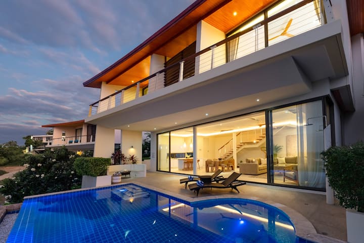 Newly Refurbished Seaview Villa, Great Location! - Koh Samui
