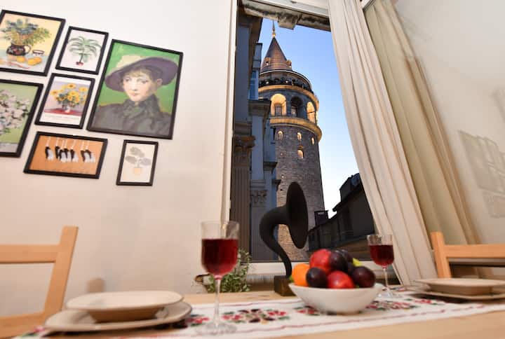 Galata Tower View From Window & Terrace & A.c. - Turkey
