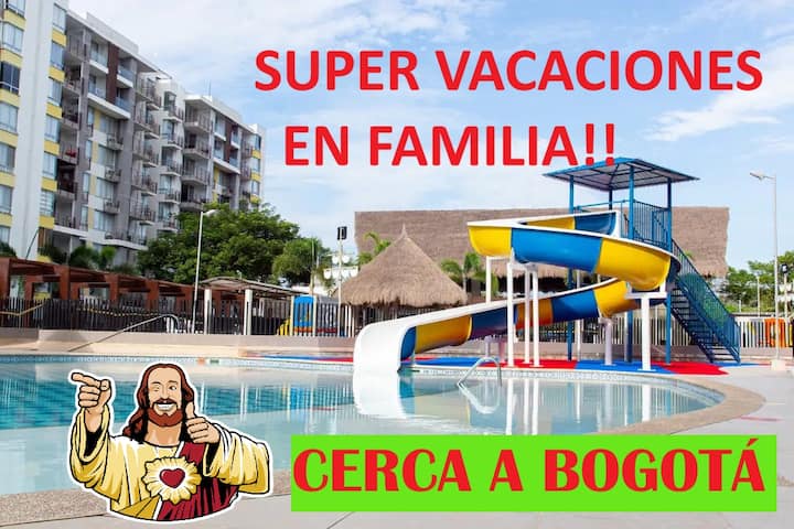 Apto De Lujo 5 Piscinas Condominio + Descuentos - Girardot