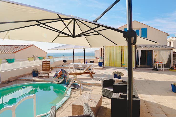 Spacieuse Et Chaleureuse Villa Vue Mer Marseilles - Marsella, Francia