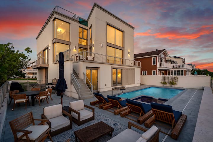 Oceanfront Retreat | Stunning Views, Pool & Luxury - Brigantine, NJ