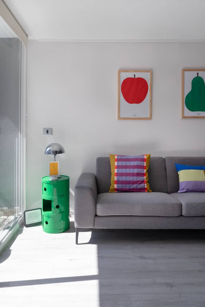 Depto Completo Para 2 Cerca Del Metro Sta. Lucía - Chile