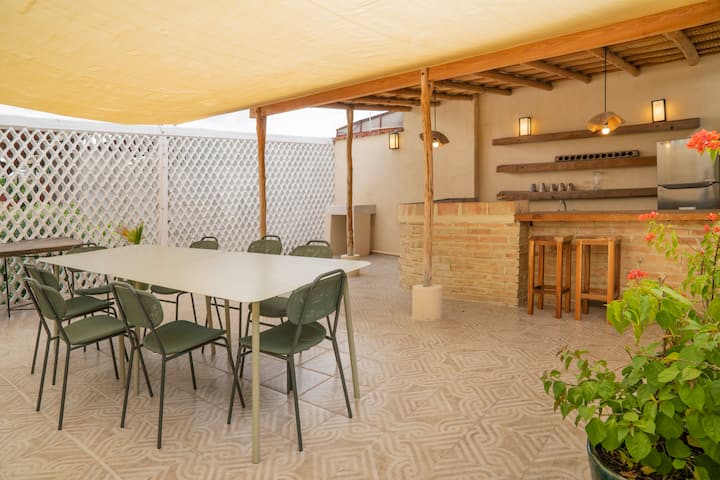 House W/terrace & Pet Friendly 6 Blocks To Sto Dom - Oaxaca