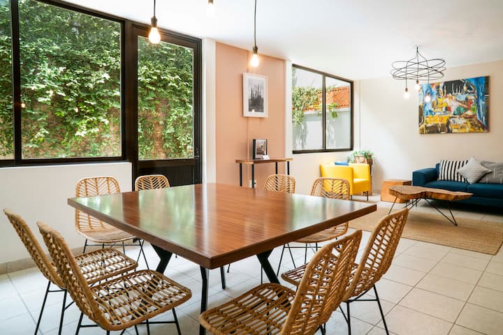 House W/terrace & Pet Friendly 6 Blocks To Sto Dom - Oaxaca