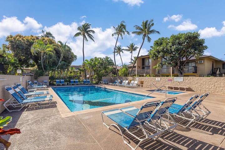 1 Bedroom Condo Tropical Complex Next To The Ocean - Kihei, HI