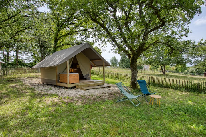 Glamping Romantique Au Calme – Lot, Vue Nature - Saint-Cirq-Lapopie