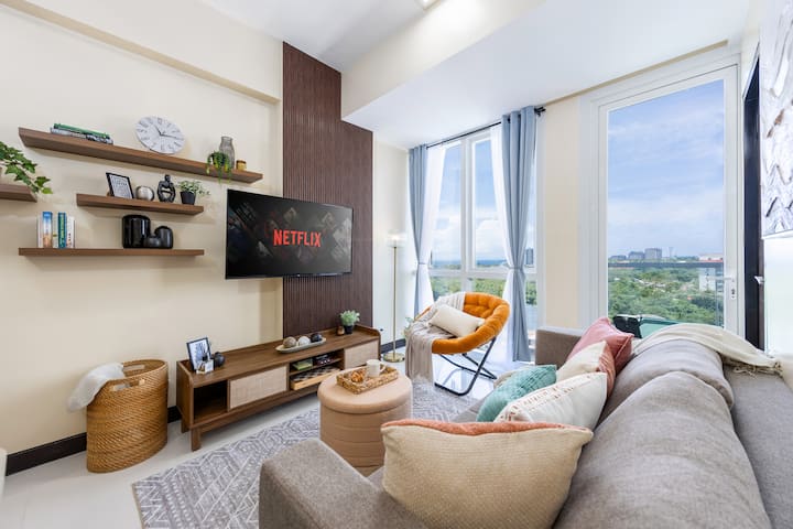 Mactan Newtown 1br • Free Pool & Ocean View - Philippines