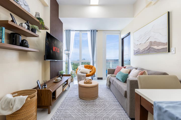 Mactan Newtown 1br • Free Pool & Ocean View - Lapu-Lapu City