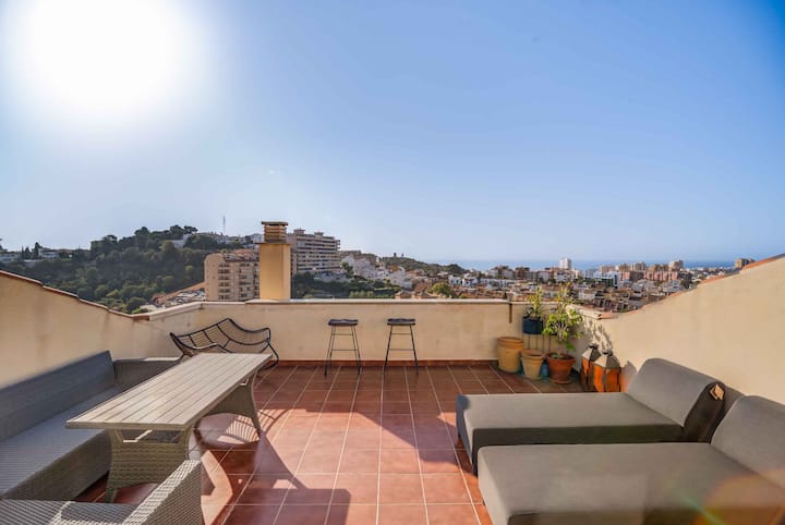 120 - Cozy Duplex Penthouse With Panoramic Views - Alhaurín el Grande