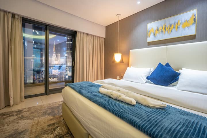 Luxurious 2br | Burj Khalifa & Dubai Frame Views - Dubai Airport (DXB)