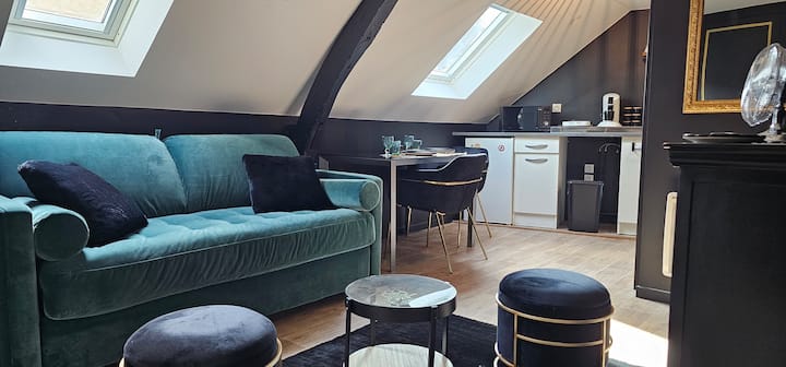 La Paille 3 - Studio Chic Cosy Hypercentre - Wifi - Le Mans