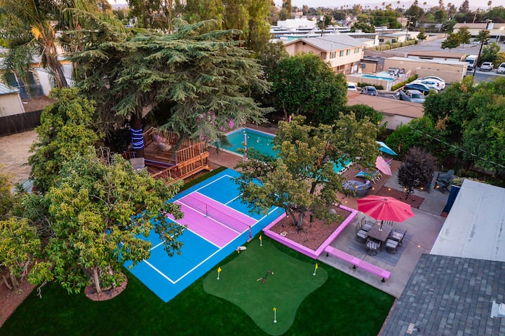 5br｜pickleball Court｜pool｜tree Deck｜mini Golf｜bbq - Riverside, CA