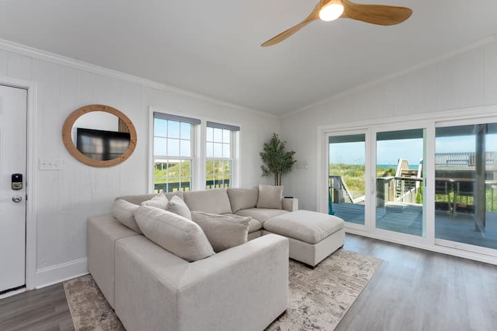 Oceanfront4bedroom2.5bathdogfriendlytownhome - North Topsail Beach, NC