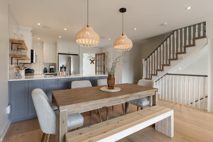 Luxueux Cottage Farmhouse | 3 ÉTages • Foyer • Bbq - Mont-Tremblant