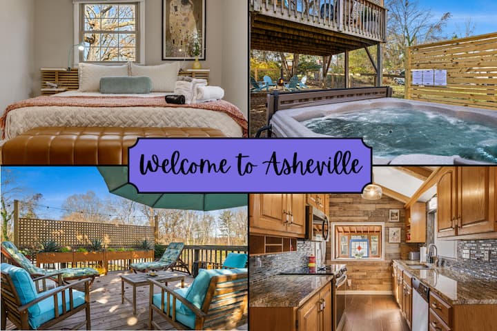 Asheville Home-hot Tub/deck/yard - Asheville, NC