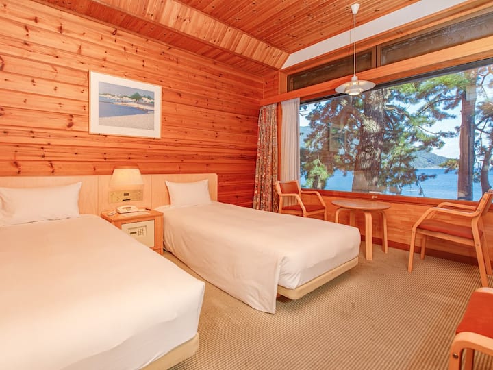 Twin Rooms With A View Of The Lake Biwa  / 2 Ppl - 다카시마시