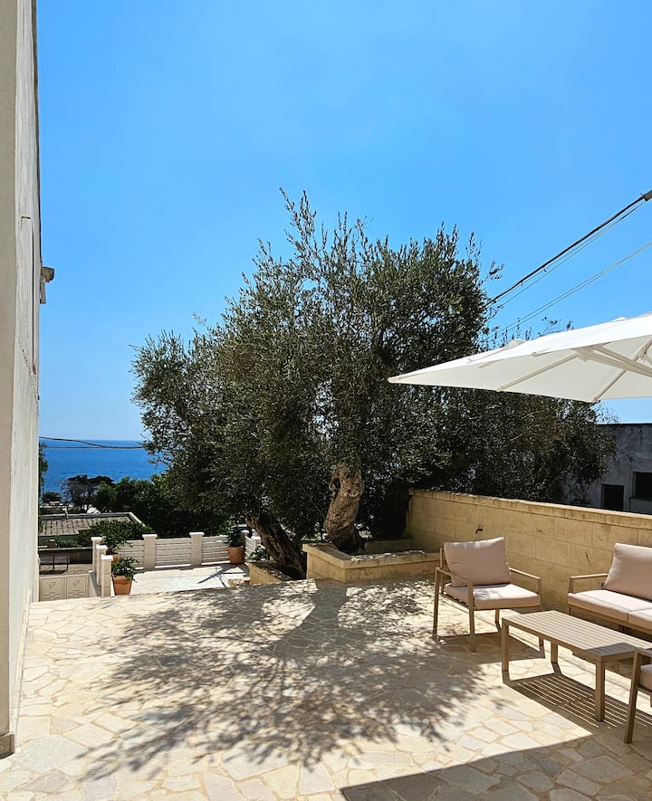 Sea View Newly Renovated Apt In Marina Di Andrano - San Cassiano