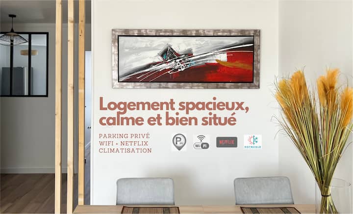 Spacieux T2 Idéalement Placé - Parking Gratuit - Toulouse