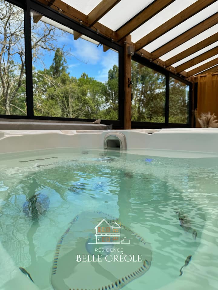 Balisier 8pers:terrasse Chauffée Spa Thérapeutique - Meaux