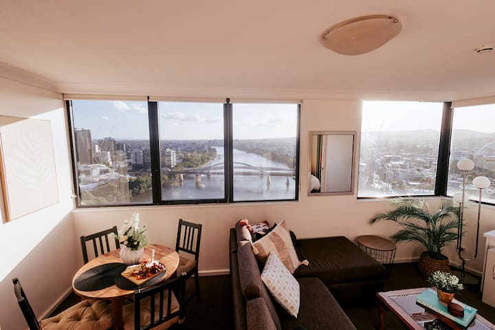 Riverview Cbd Apartment Level 22 | No Cleaning Fee - Brisbane