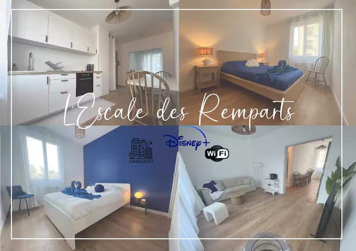 New! Wifi, Disney+: "L'escale Des Remparts" - Aviñón