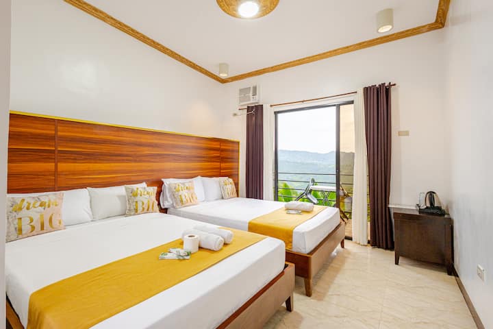 Mountain View Room W/ 2 Beds And Free Breakfast - Compostela