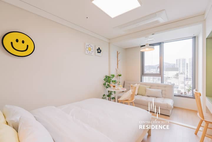 Newresidence Mini Daisy @Myeongdong, 2 Metro 3min - Myeong-dong