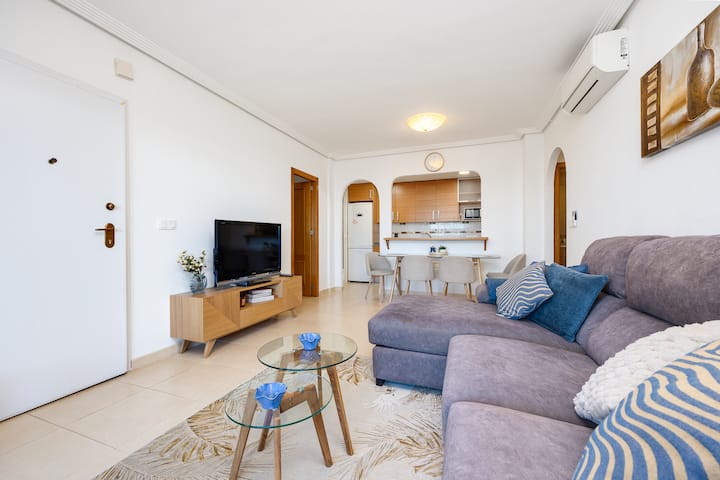 Cb Living - Apartment In Zeniamar With Patio - Playa Flamenca