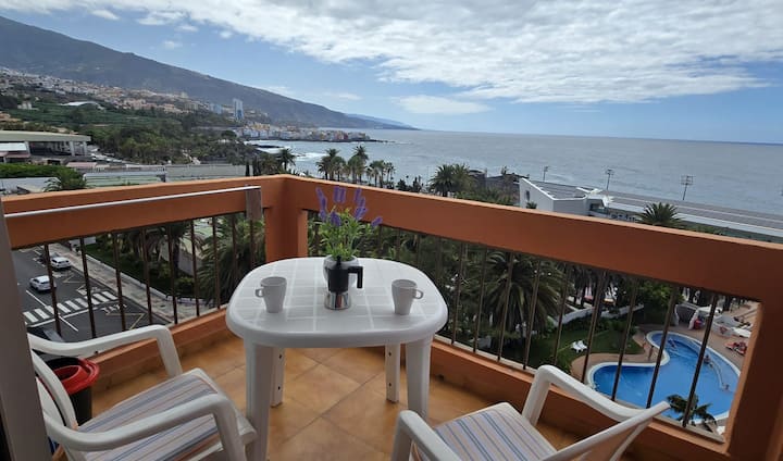 Modern Studio With Balcony And Sea-teide View! - Puerto de la Cruz