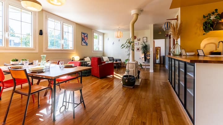 Maison Au Calme Avec Jardin - Dijon