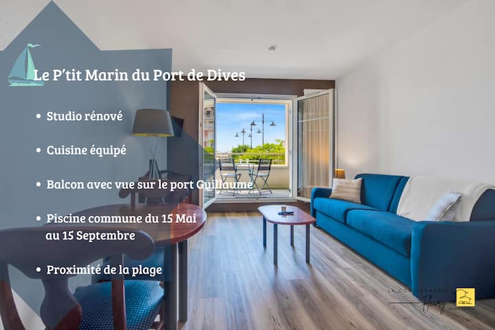 Le P'tit Marin Du Port De Dives 2 Pers - Dives-sur-Mer