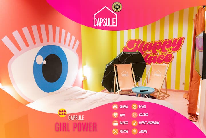 Capsule Girl Power Spa-balneo-karaoké-billard - Charleroi